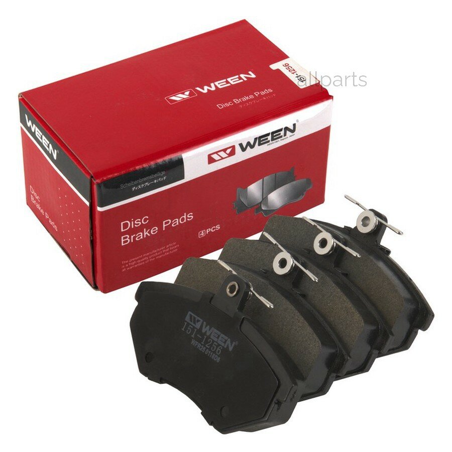 WEEN 151-1256 Колодки тормозные дисковые передние