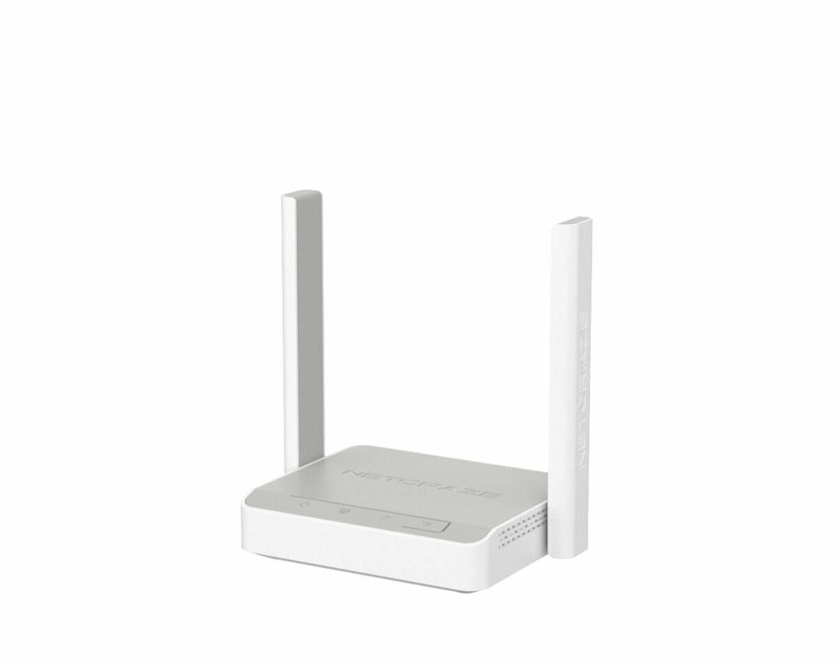 Wi-Fi Роутер Netcraze Starter NC-1121, 2.4ГГц N300, 3xRJ45 100Мбит/с, Mesh