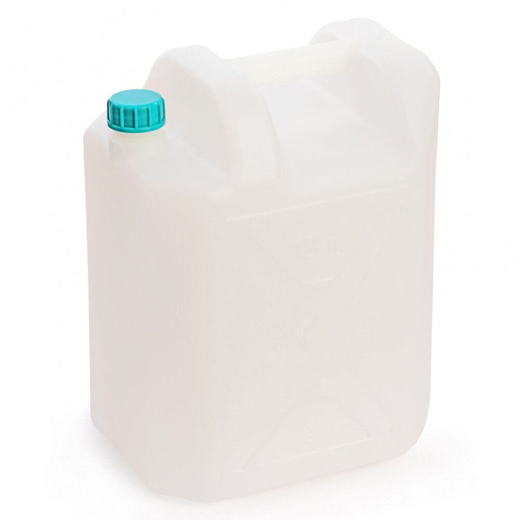 Канистра 25л из пищевого пластика, надежная емкость для хранения и транспортировки