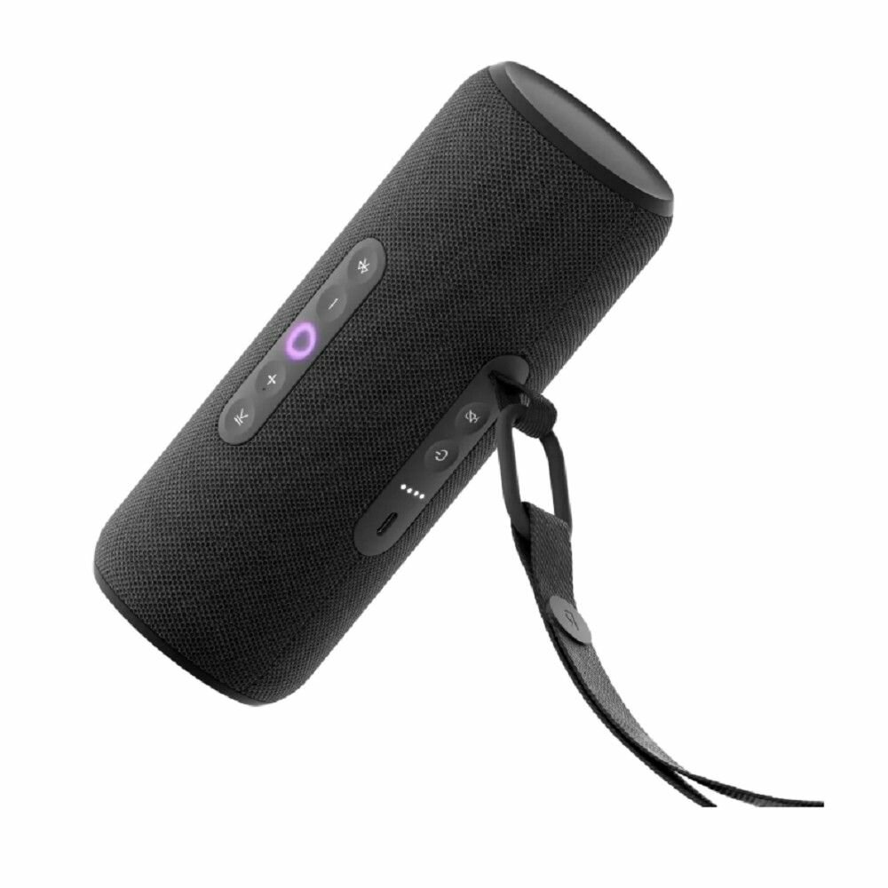 Яндекс Станция Стрит портативная умная колонка с Алисой YNDX-00030BLK, 30 Вт, влагозащита IP67, до 12 часов работы