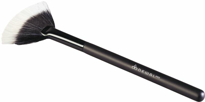 Кисть веерная профессиональная DEWAL Pro, 17 см, черная