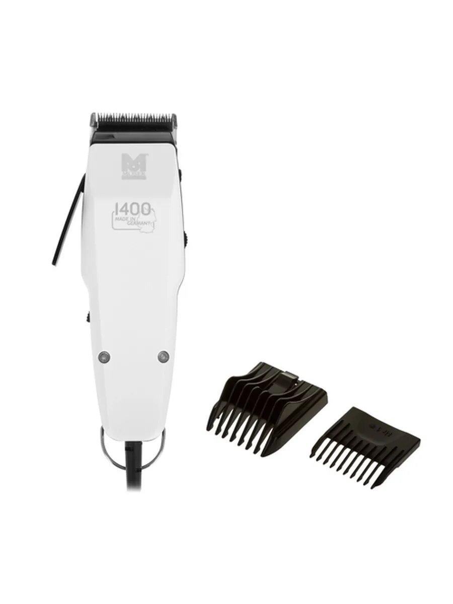 Машинка для стрижки Moser 1400-0458 Silver edition белый/черный