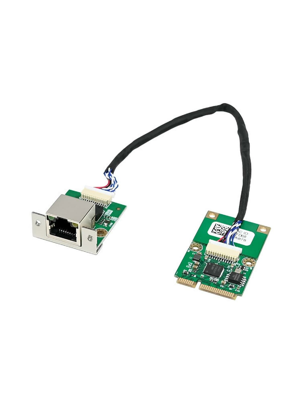 Mini PCIe Gigabit Fiber Networking Card Single Optical Port Ethernet Adapter 2.5G/1000/100Mbps i225V B3 Card For PC