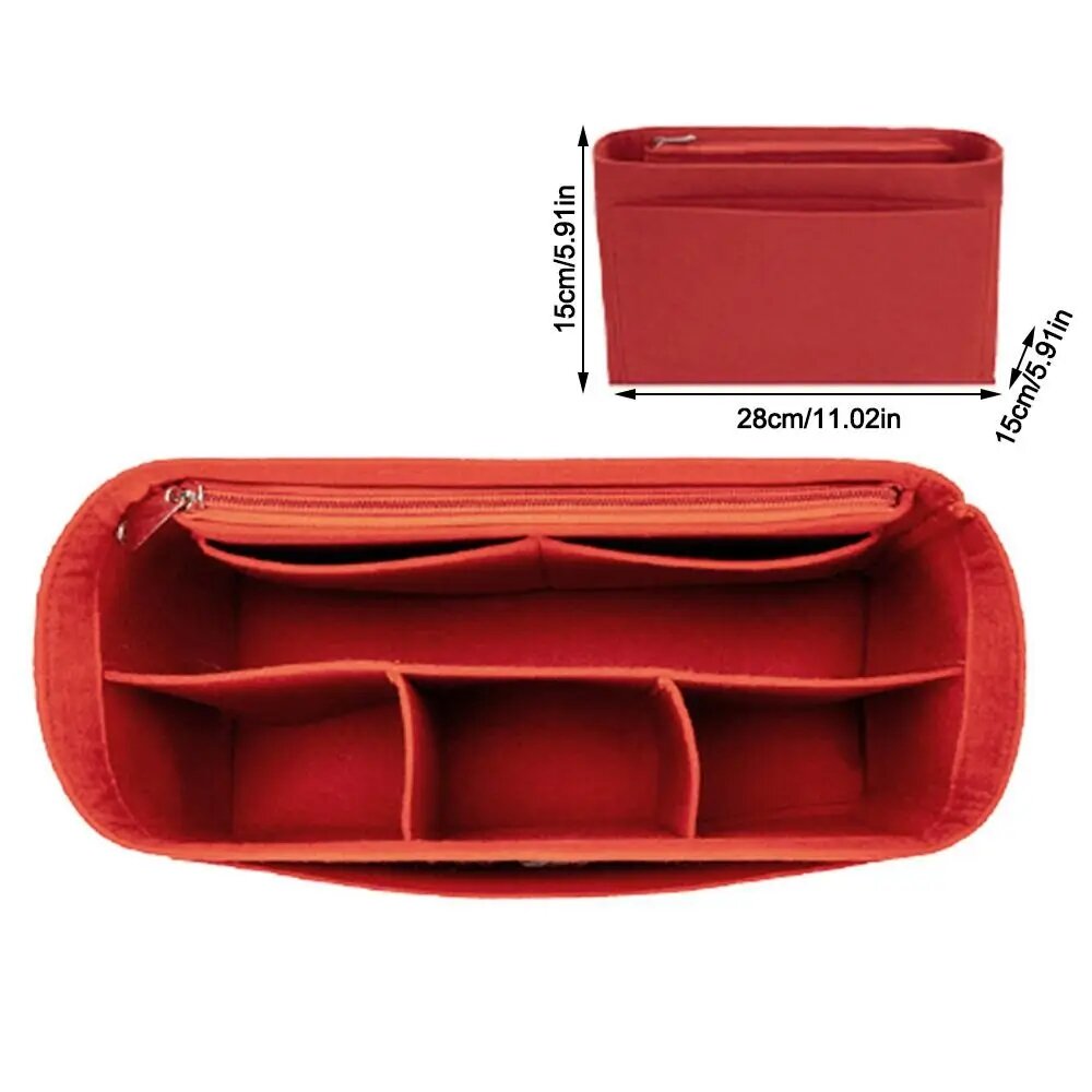 Organizer ISKYBOB для сумки LV Speedy25/30/35/Gentlewoman Красный, Red-M