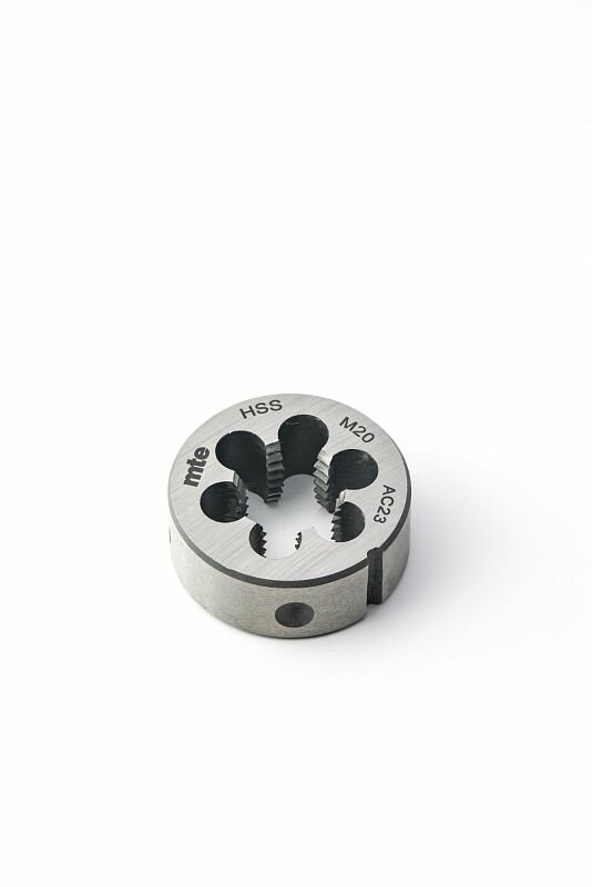 Плашка круглая HSS DIN EN 22568 M20X2,5, mte