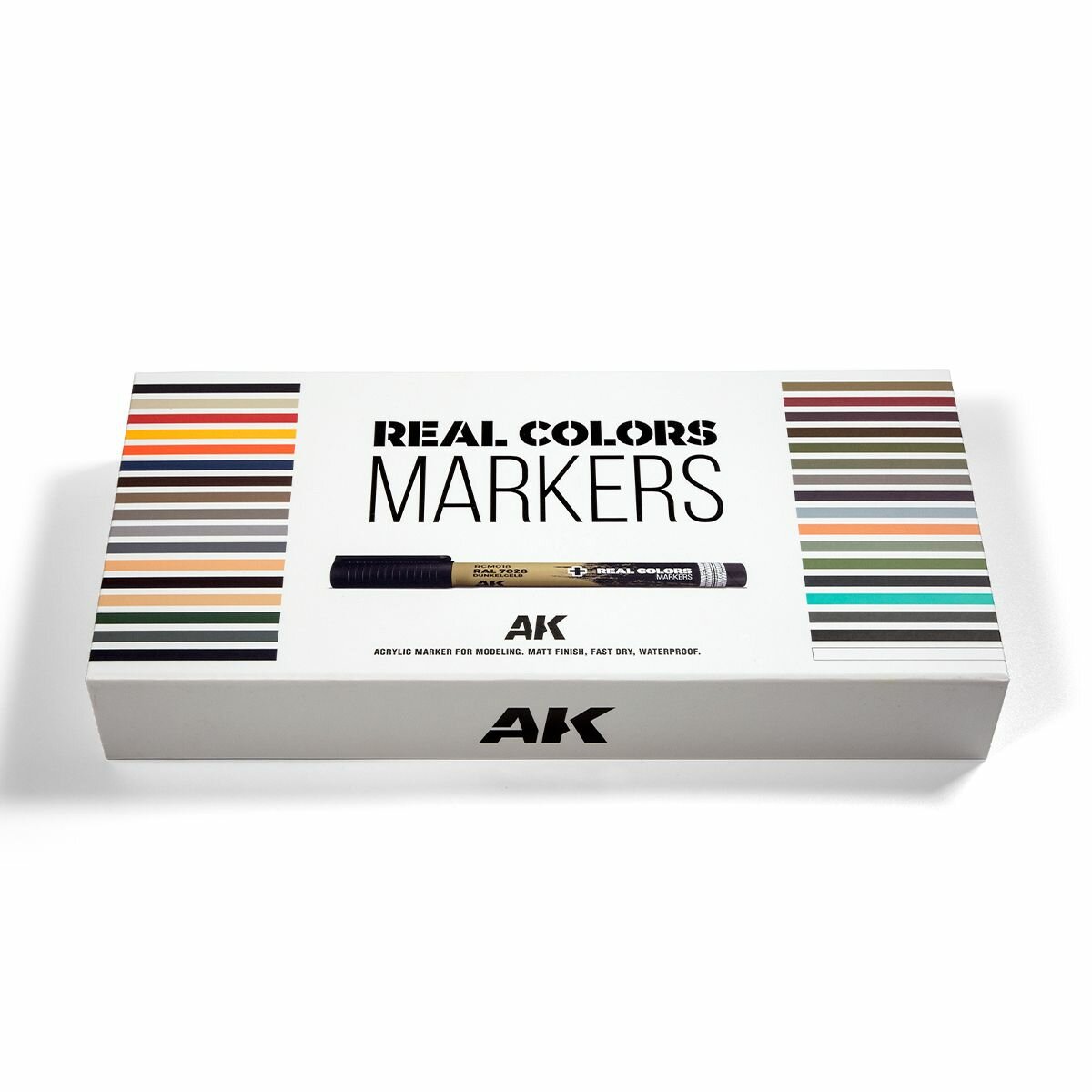 Набор Акриловых маркеров AK Interactive Special Box RC Markers 34 штуки