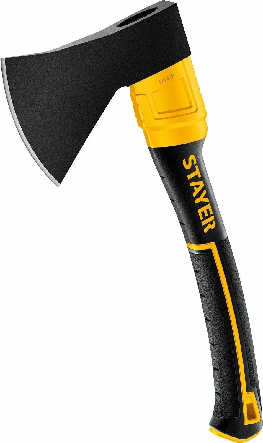 Кованый топор STAYER FIBERGLASS, 600/800 г, 350 мм, стекловолокно, профессиональный 2062-06_z02