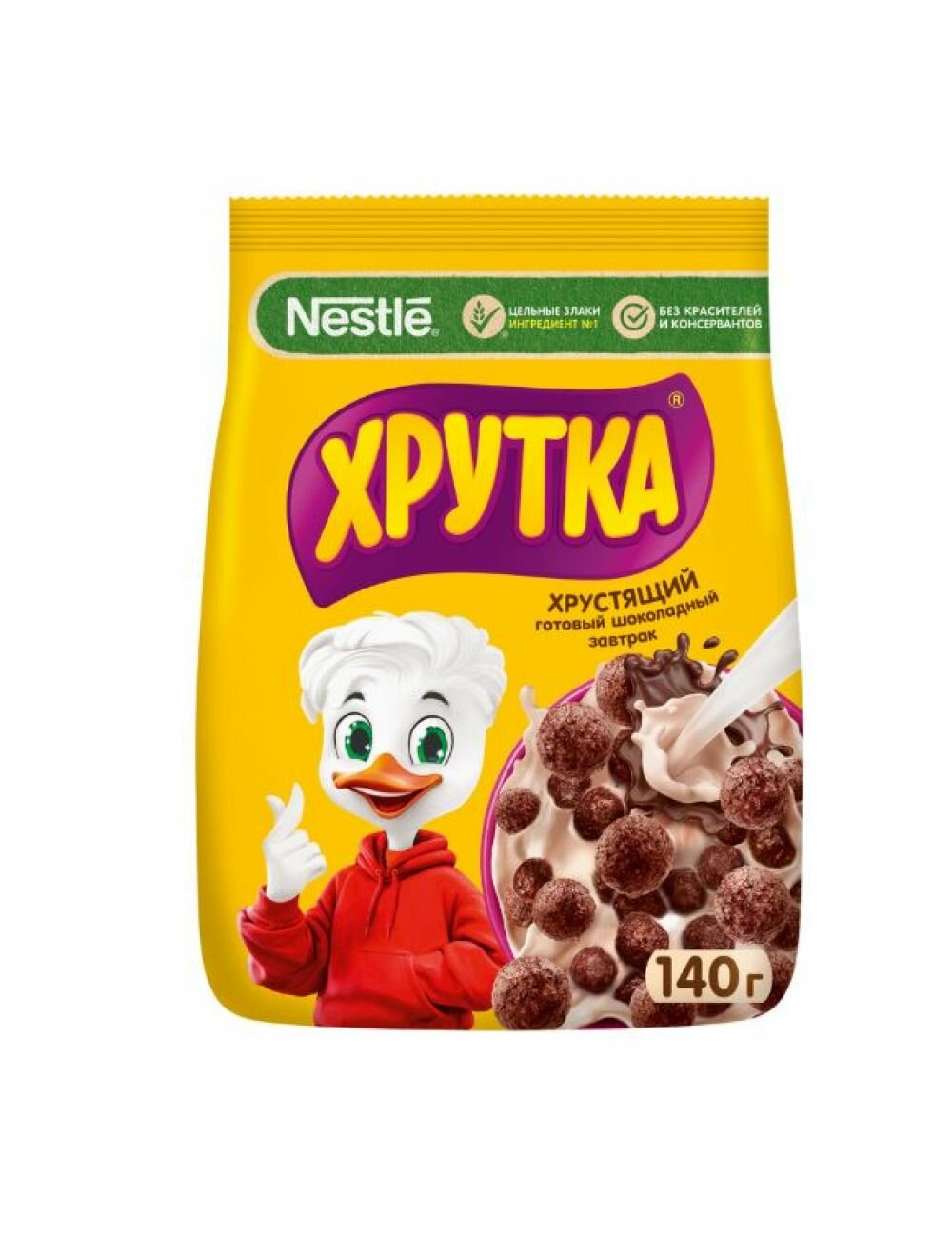 Готовый завтрак Хрутка шоколадные шарики 140г 1шт