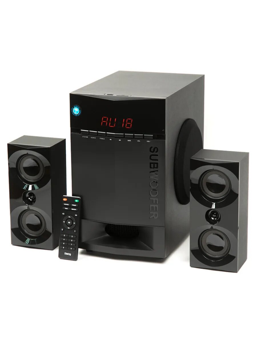 Акустическая система 2.1 AP-230 Progressive 65Вт черный