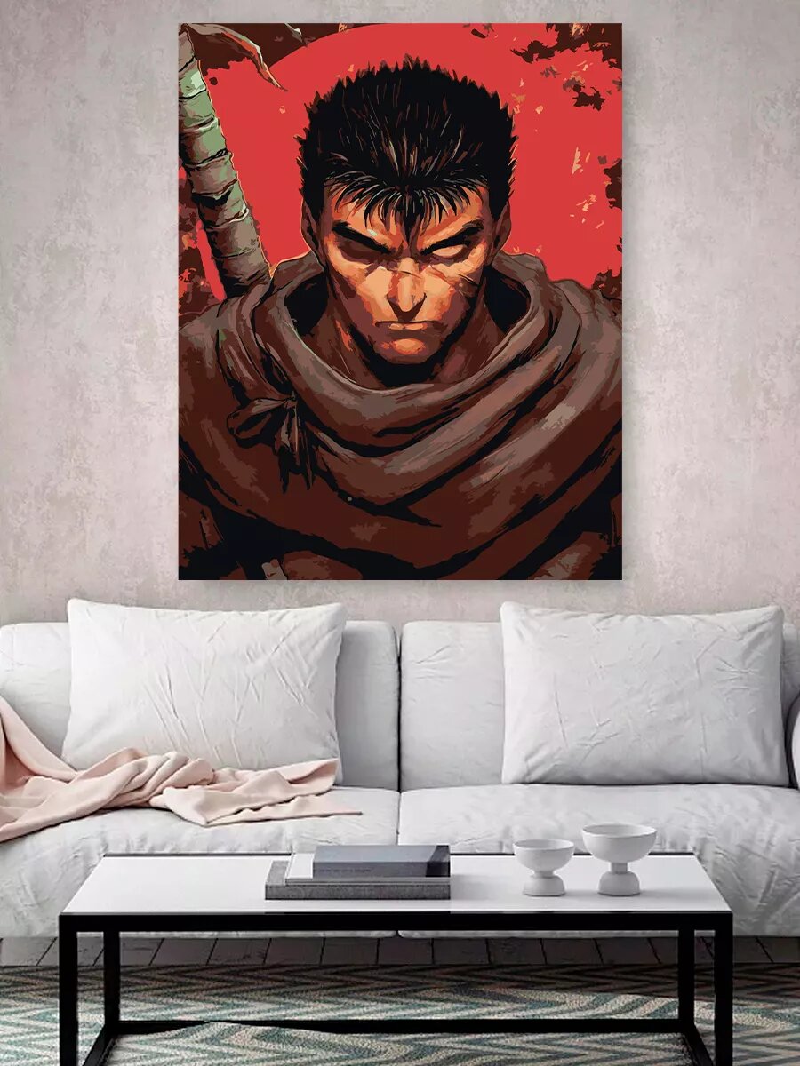 Картина по номерам Аниме