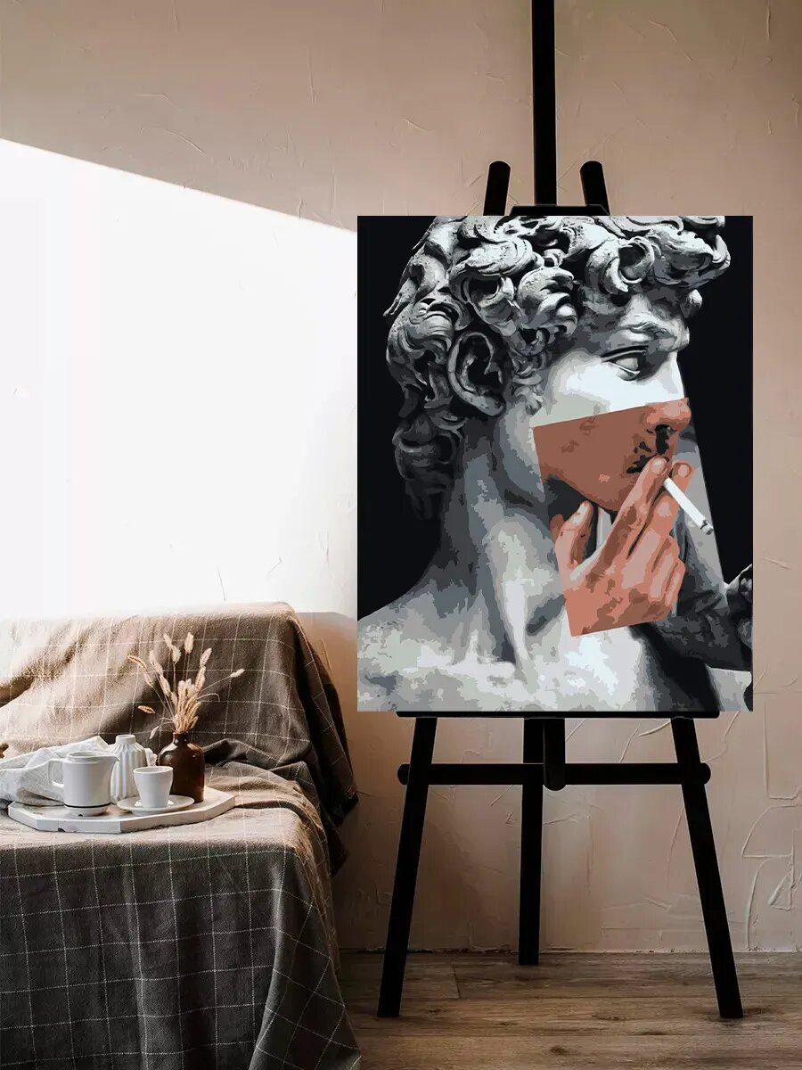 Картина по номерам Давид Микеланджело Эстетика