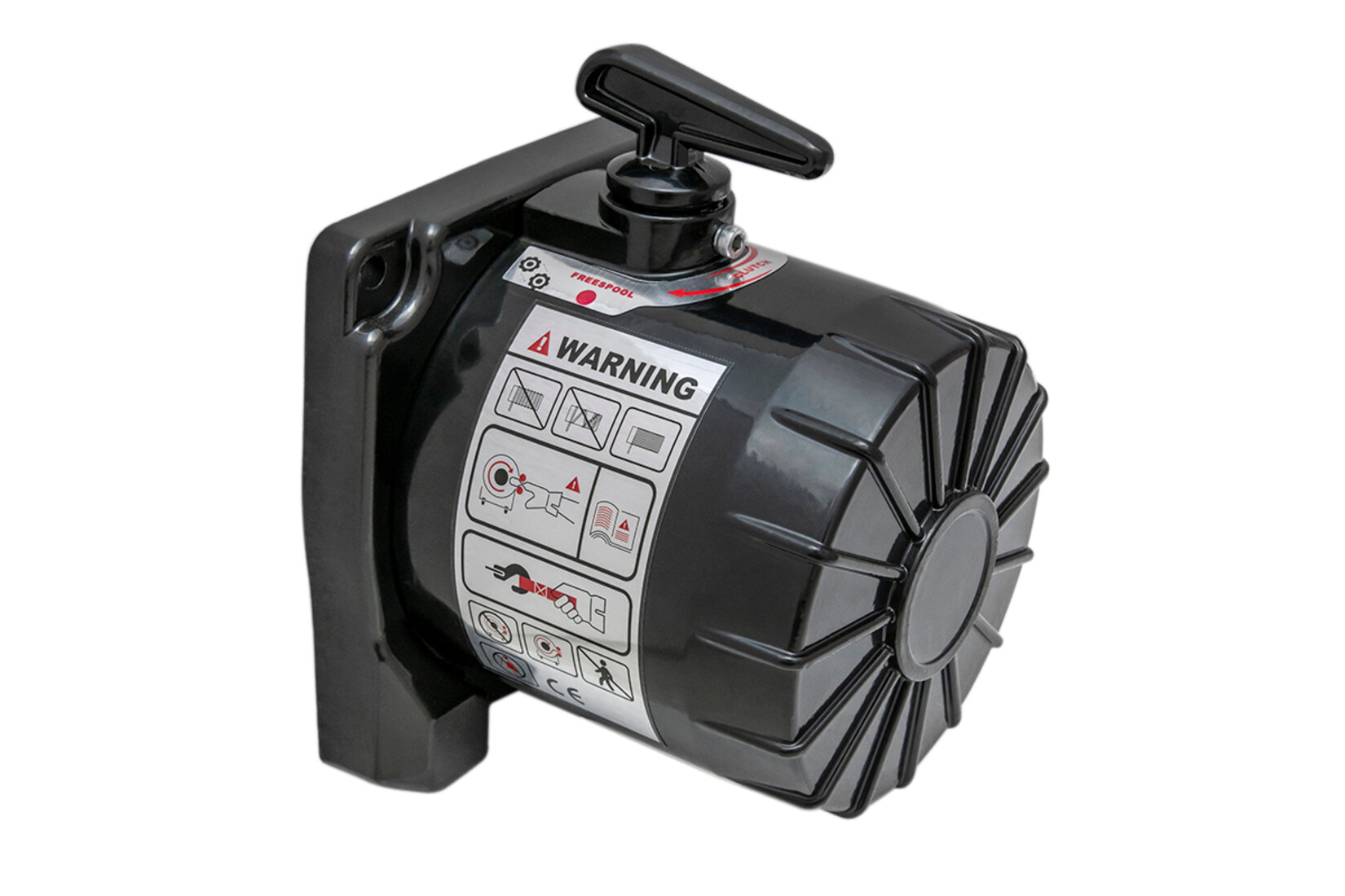 Редуктор для электрической лебёдки Runva EWV12500, цвет черный