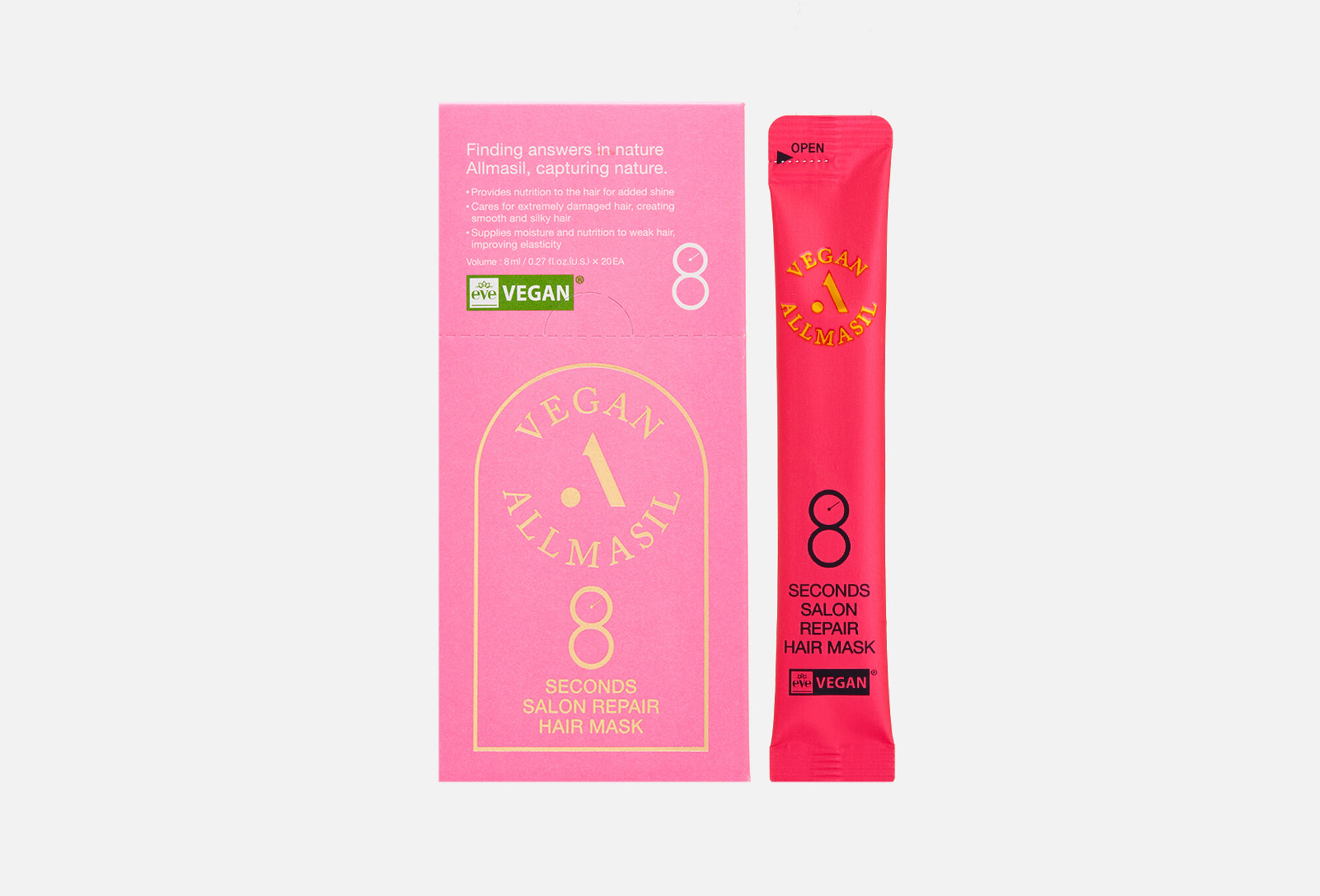 Маска для восстановления волос ALLMASIL 8 seconds salon repair hair mask