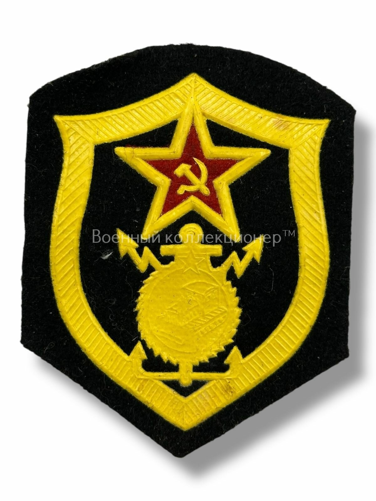 Шеврон строительных войск, образца 1969 года, СССР