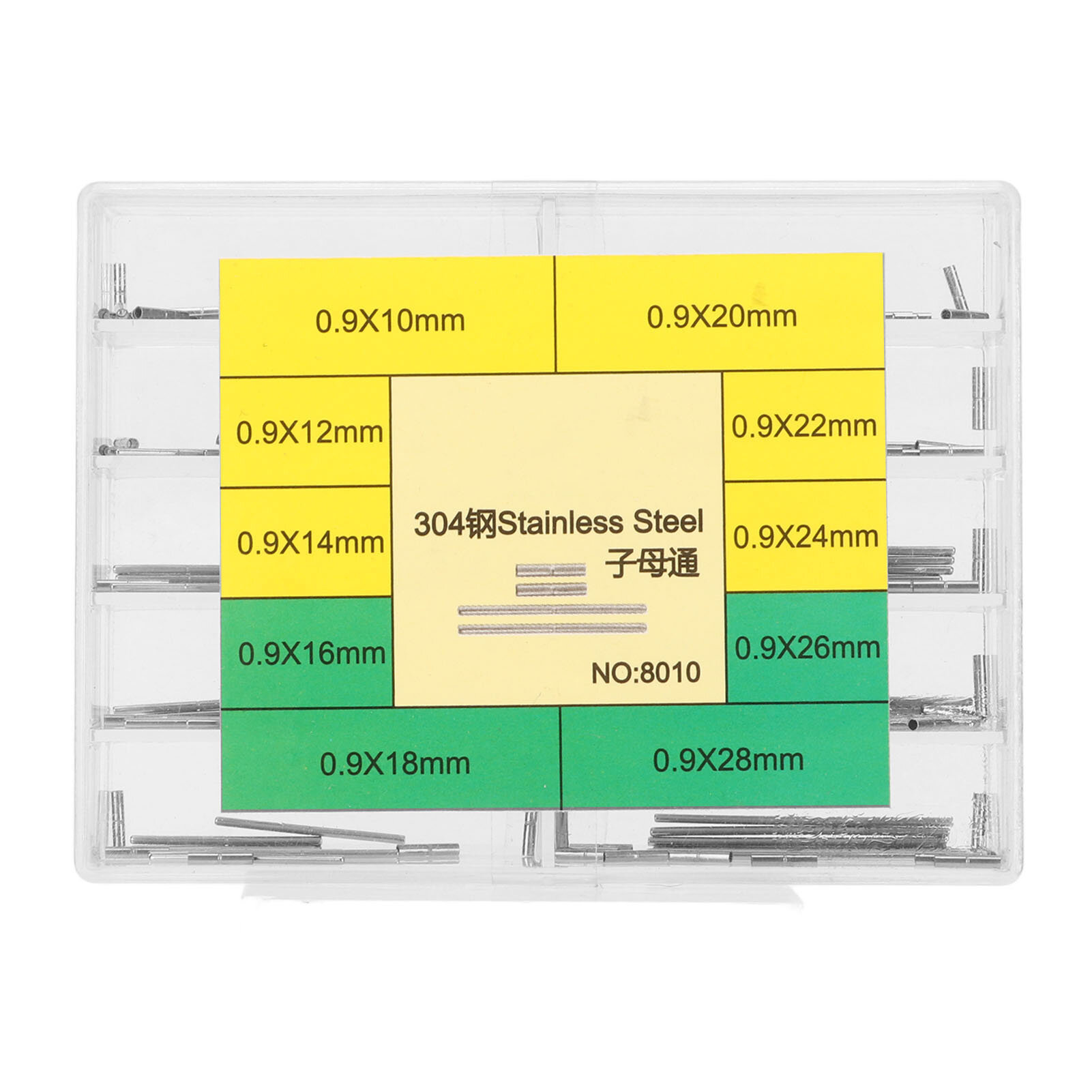 Набор из трубок и штифтов для крепления ремешка для часов, набор аксессуаров для ремонта часовщика