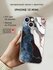 Чехол на Apple iPhone 13 mini / Айфон 13 мини с принтом "Благородный мрамор"