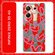 Чехол на Infinix Zero 30 4G / Инфиникс Зеро 30 4G с принтом "Hearts doodles - 14...