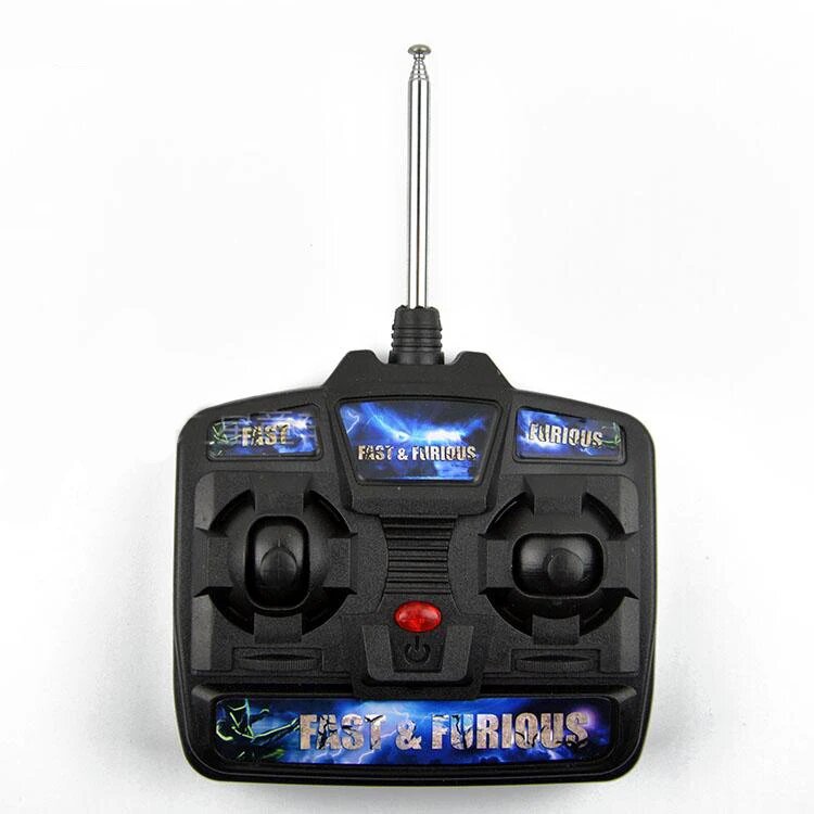 Универсальный радиопередатчик-пульт дистанционного управления, радиоприемник 27 МГц, 6 в/12 В, детская игрушка, 1 шт, Черный
