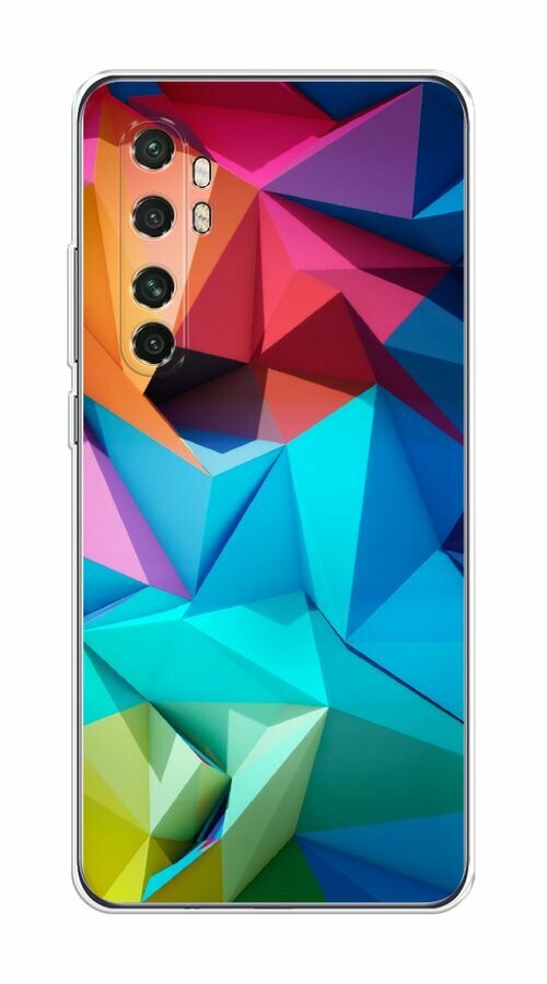 Чехол на Xiaomi Mi Note 10 lite / Сяоми Ми Нот 10 лайт с принтом Геометрия 14
