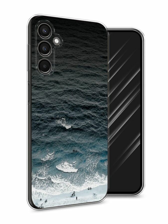 Чехол на Samsung Galaxy A24 / Самсунг Галакси A24 с принтом Волны на море