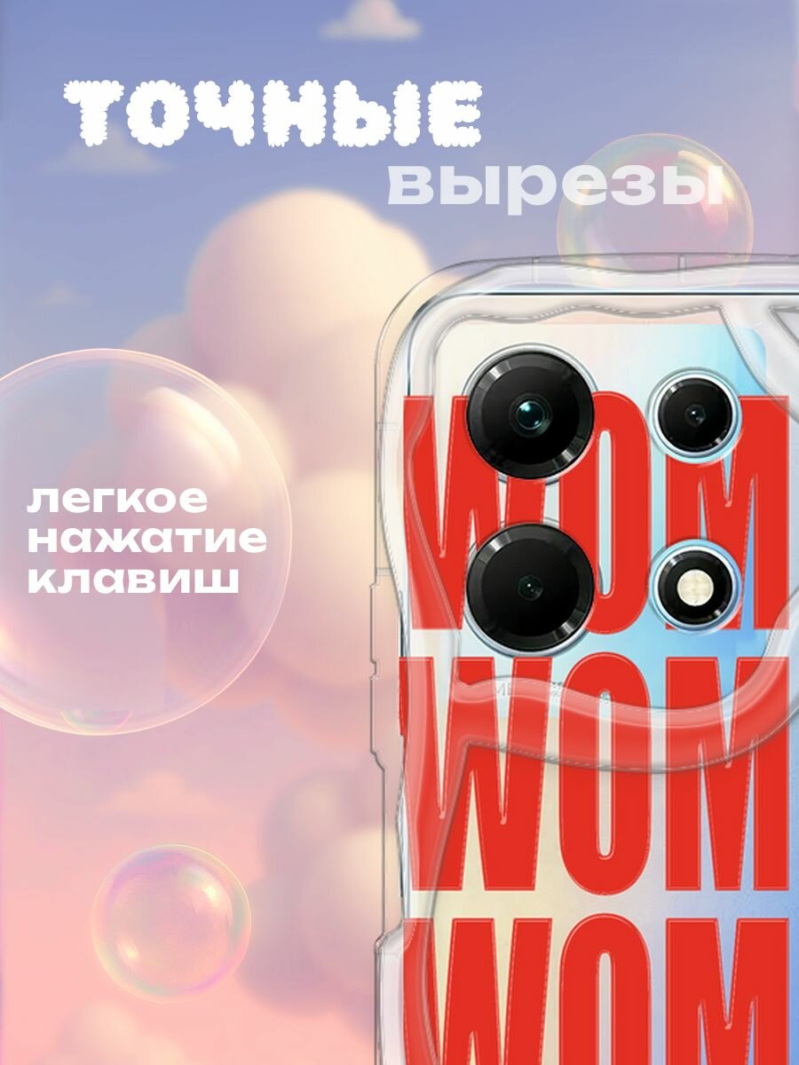 Чехол на Infinix Note 30 4G / Инфиникс Ноте 30 4G с принтом WOMEN 3 — фото 1