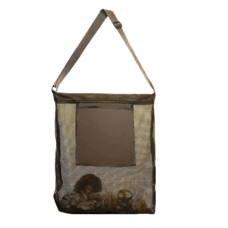 Полиэстеровая сетчатая сумка для сбора грибов Green