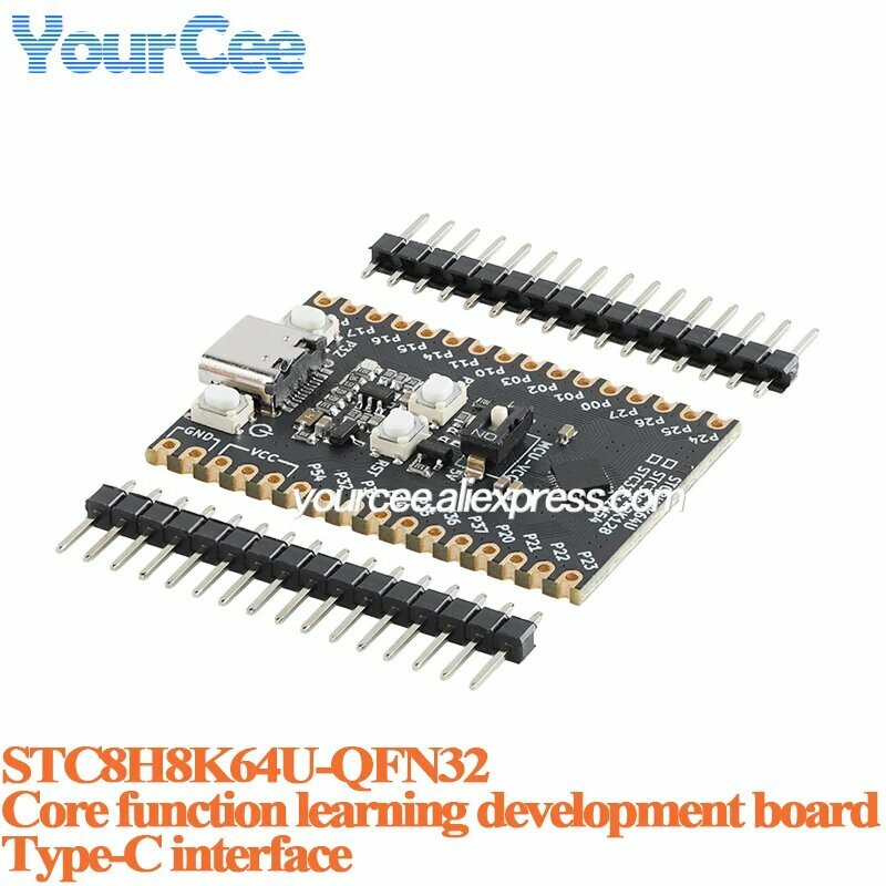 STC8G1K08 STC8H8K64U-QFN32 STC8H8K64U-QFN48 модуль платы разработки