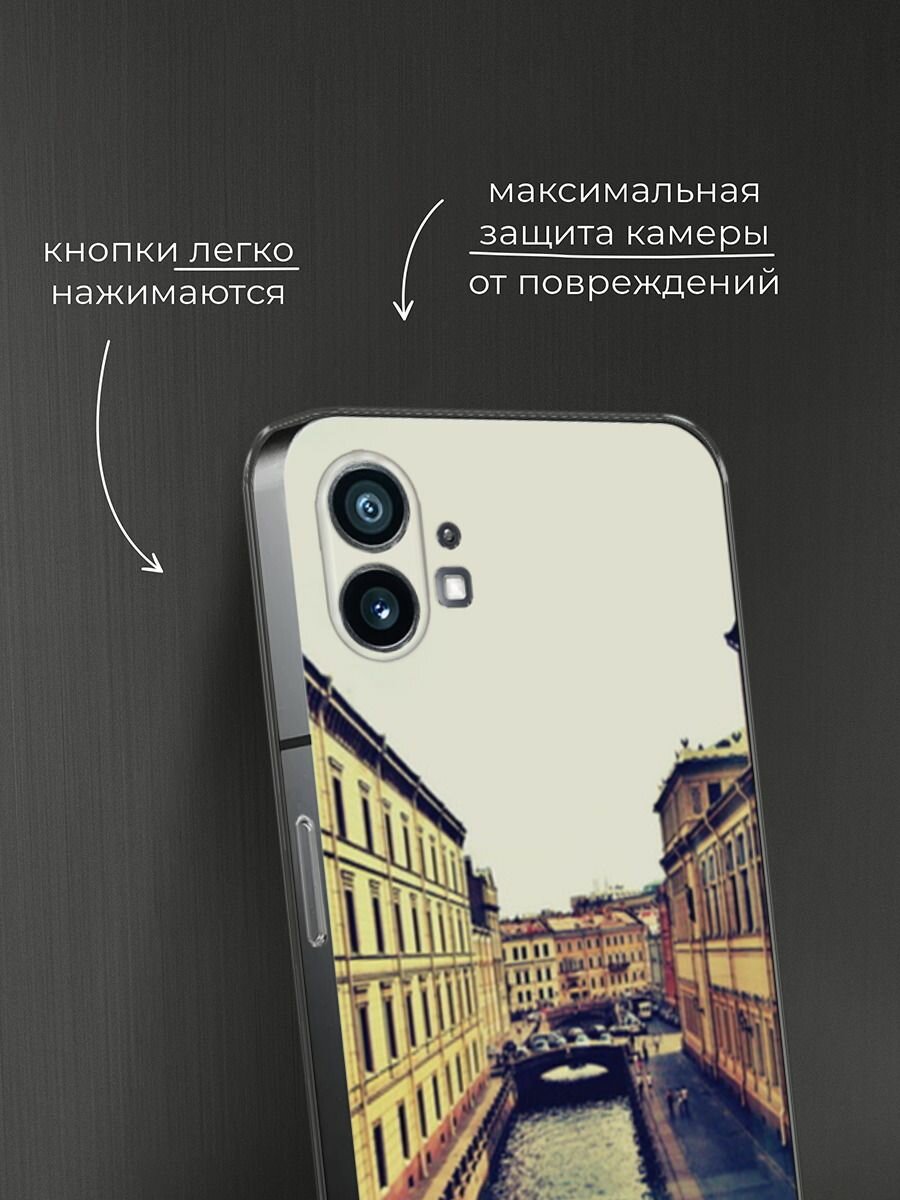 Чехол на Nothing Phone 1 / Нафинг Фон 1 с принтом "Санкт-Петербург" — фото 1