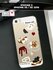 Чехол на Apple iPhone 5/5S/SE / Айфон 5/5S/SE с принтом "Phone call", прозрачный