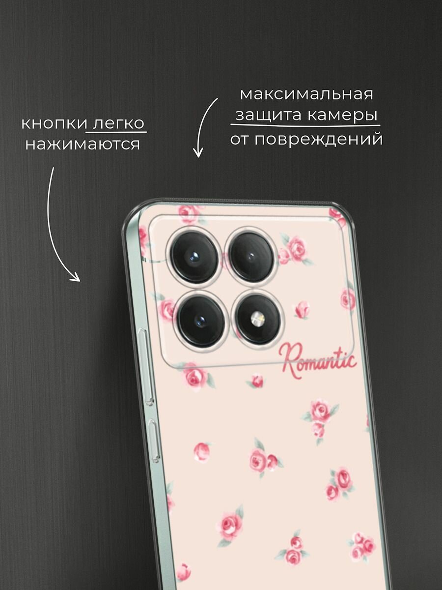 Чехол на Xiaomi Poco X6 PRO 5G / Поко X6 Про 5G с принтом "Romantic" — фото 1