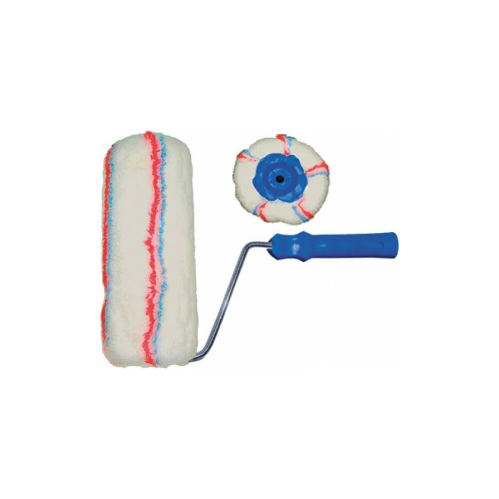 FIT IT Валик полиакрил Профи гигант, с серо/красн. полос, диам.50/90 мм, 300 мм 02390