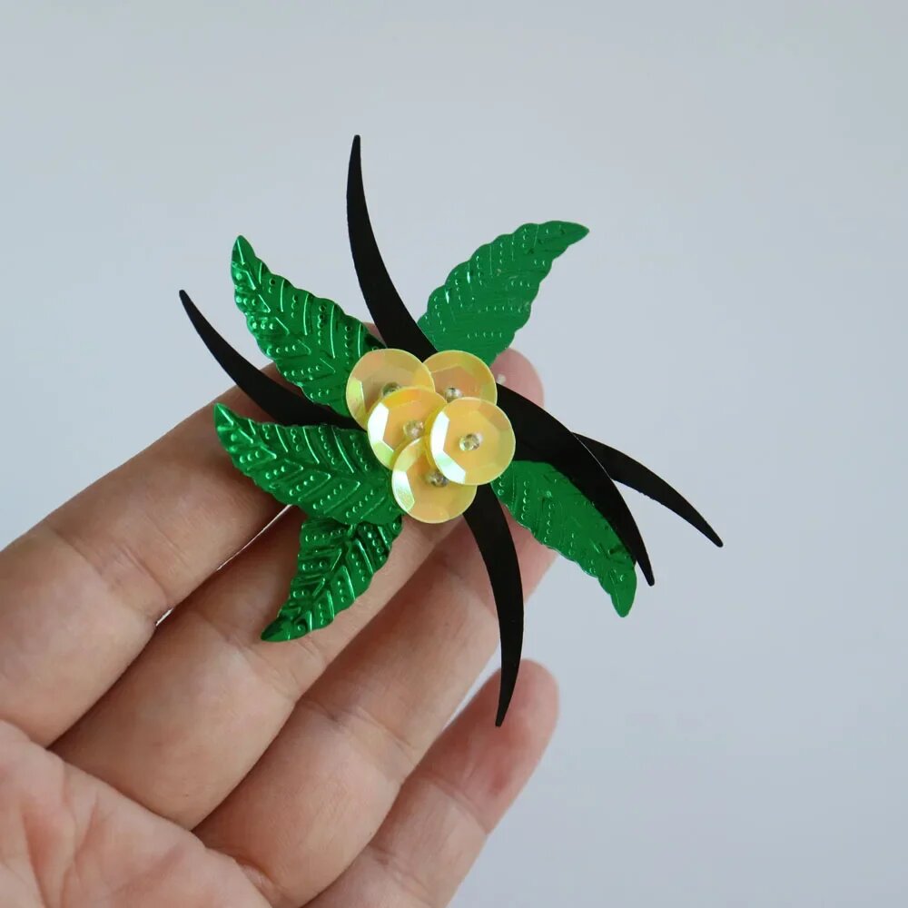 Модные 3D нашивки ручной работы со стразами и бисером для одежды, аппликация с вышивкой птиц и животных, нашивка с блестками