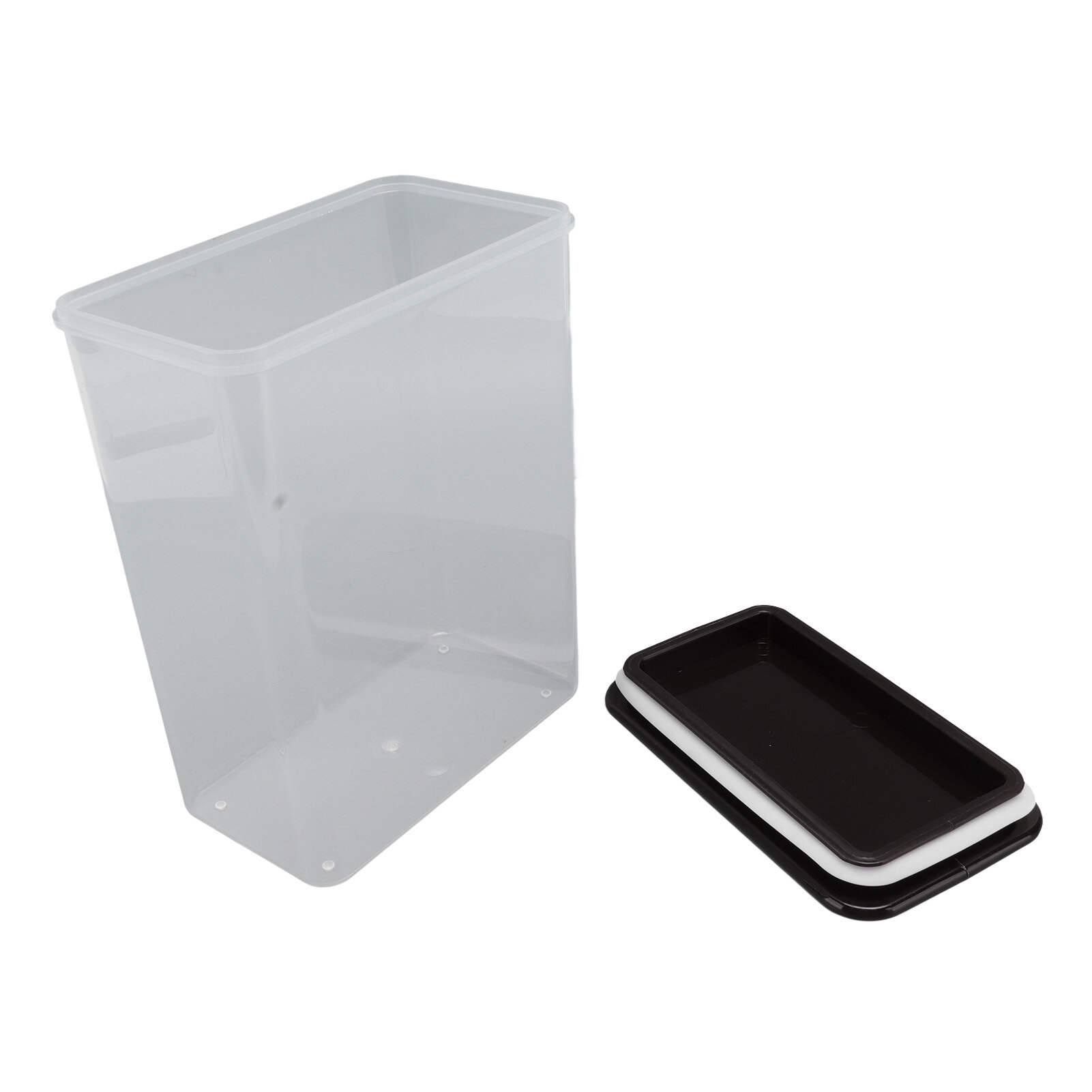 Контейнер для хранения пищевых продуктов, герметичный прозрачный контейнер для организации кофейных зерен для зерна, риса, орехов, L 1000 мл