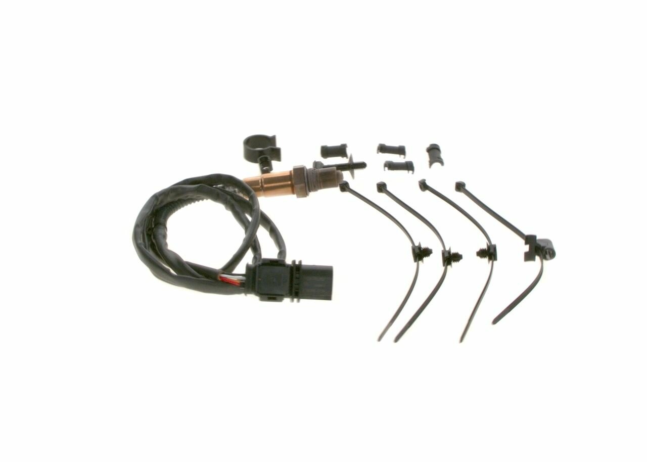 Датчик кислорода, лямбда зонд, для Ауди A6 C6, Фольксваген Гольф 5, 6, Джетта 3, Пассат B7 арт 0258017180 BOSCH