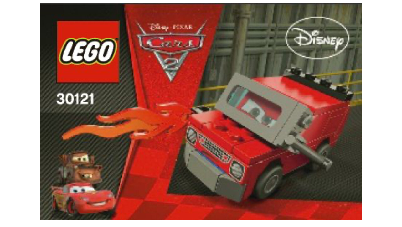Конструктор LEGO Cars 30121 "Автомобиля Grem", 21 деталь, 6+