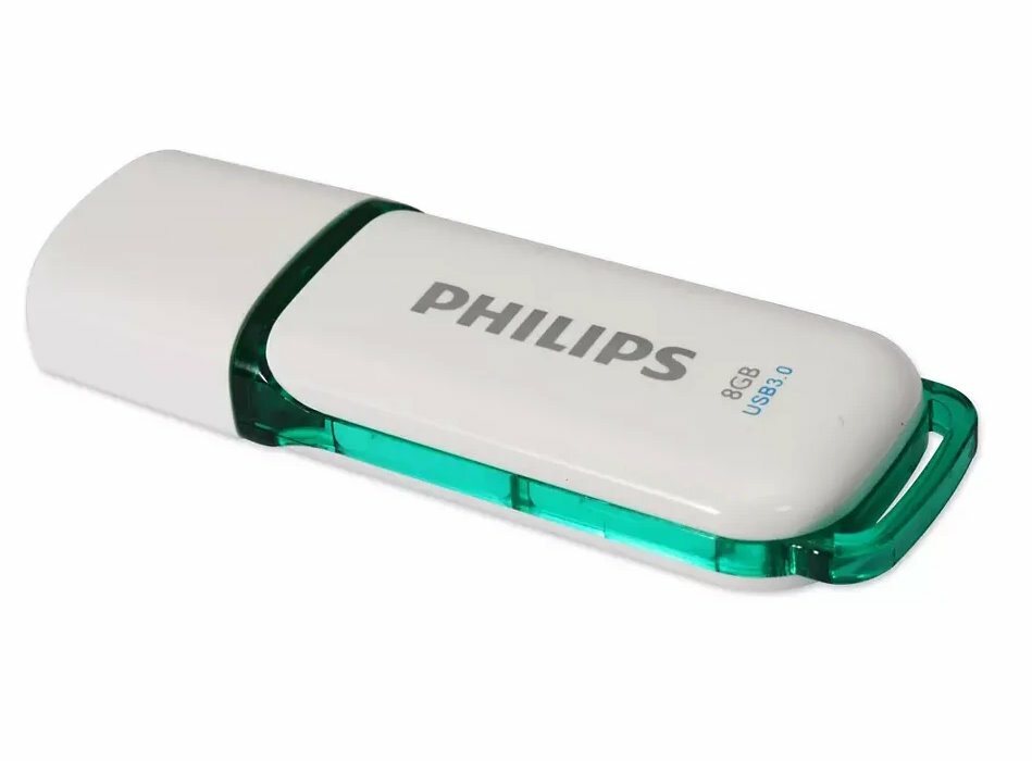 USB Flash накопитель 8Gb Philips SNOW3.0 FM08FD75B/97 с колпачком