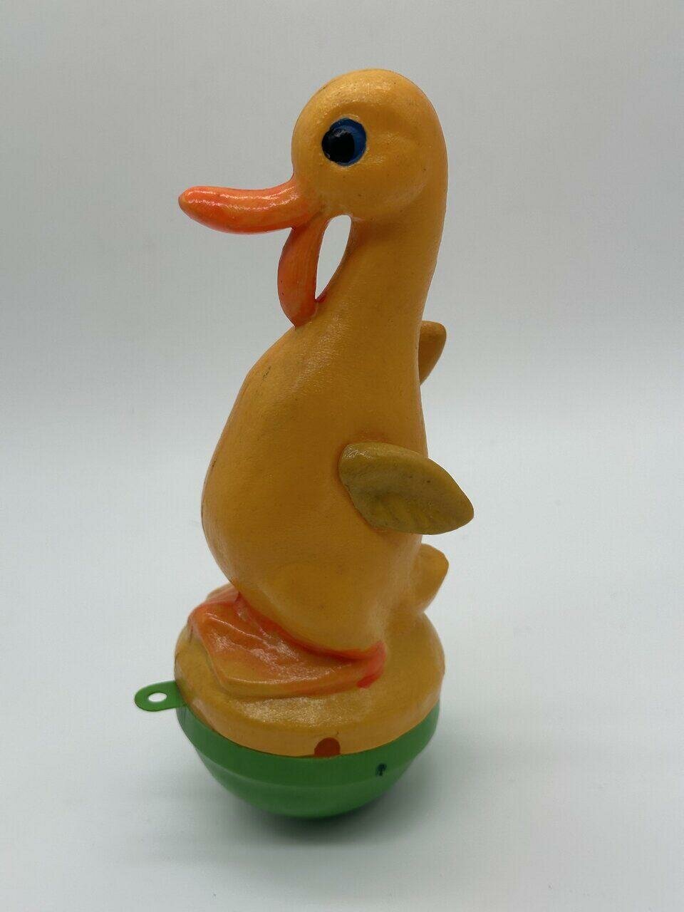 Утка неваляшка Охтален 50 годы СССР целлулойд редкий