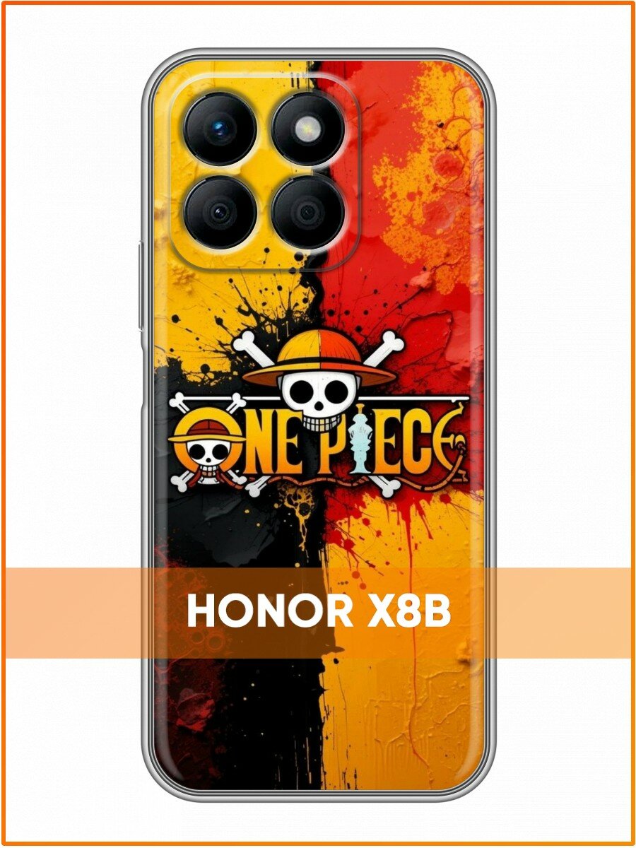 Чехол для Honor X8b с принтом Аниме One Piece (Хонор Х8б)