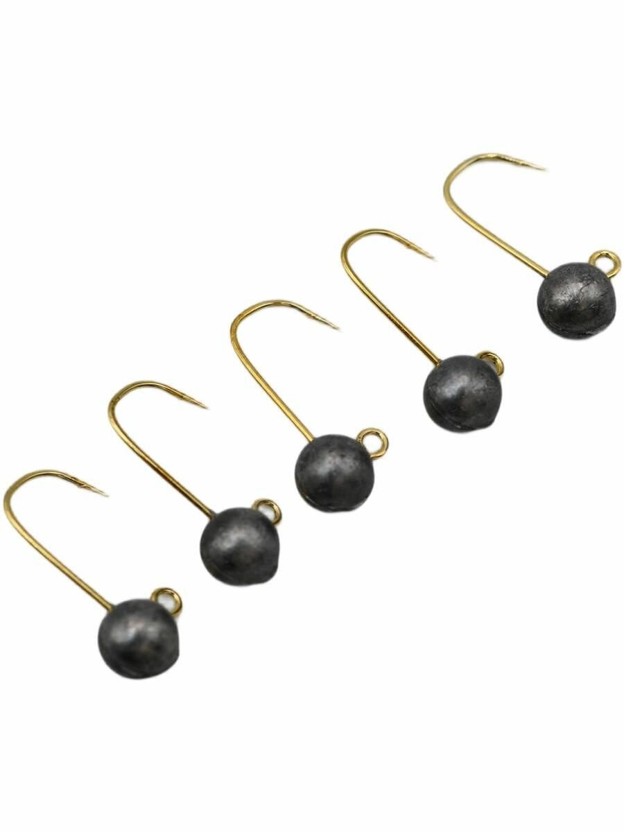 Джиг-головки Jackson Standard Head 1.8г S для глубокой и дальний ловли, 5 шт, японский дизайн