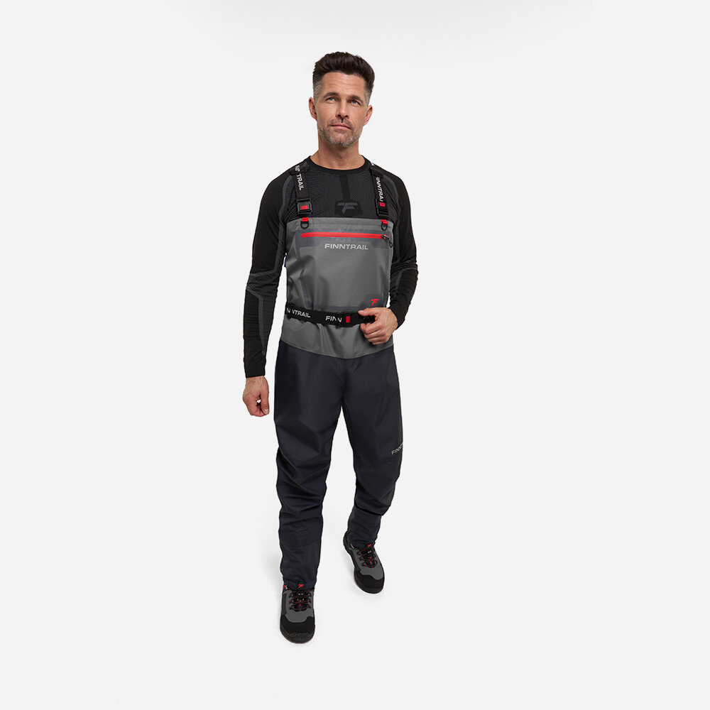 Вейдерсы мужские WADEMAN 1524 20000/7000 Grey (FINNTRAIL)