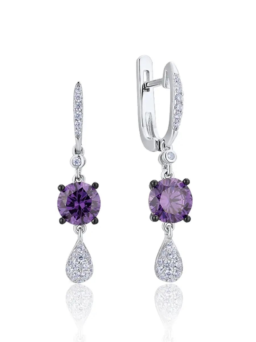 Серьги VALTERA, серебро, 925 проба