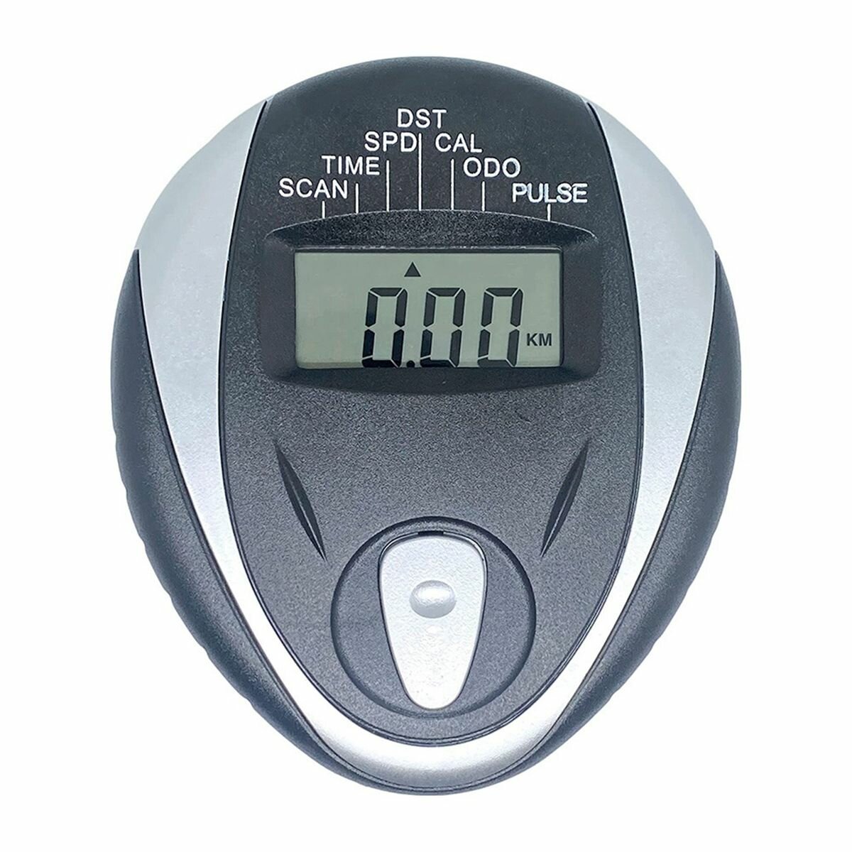 Монитор для велотренажера с датчиком пульса и спидометром универсальный черный пластиковый аксессуар для домашних тренировок