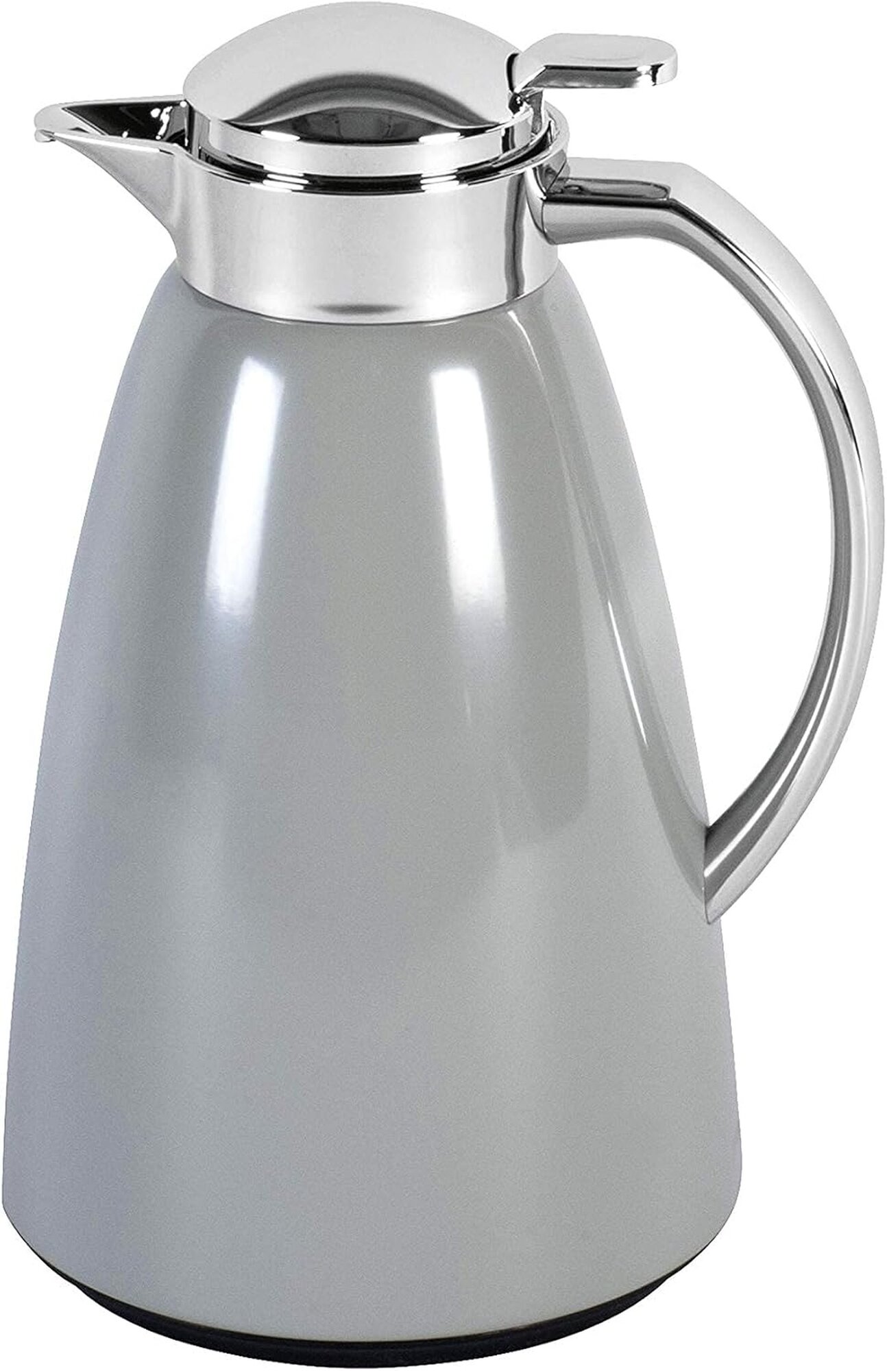 Термос Emsa Campo F4130100 - 1 л из нержавеющей стали, цвет пастельно-серый