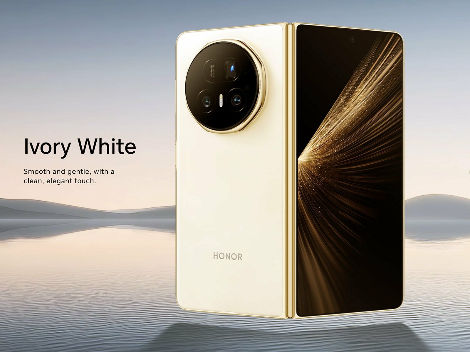 Смартфон Honor Magic V5 5G 16/512Gb Ivory White (белый) Dual: nano Sim+eSim