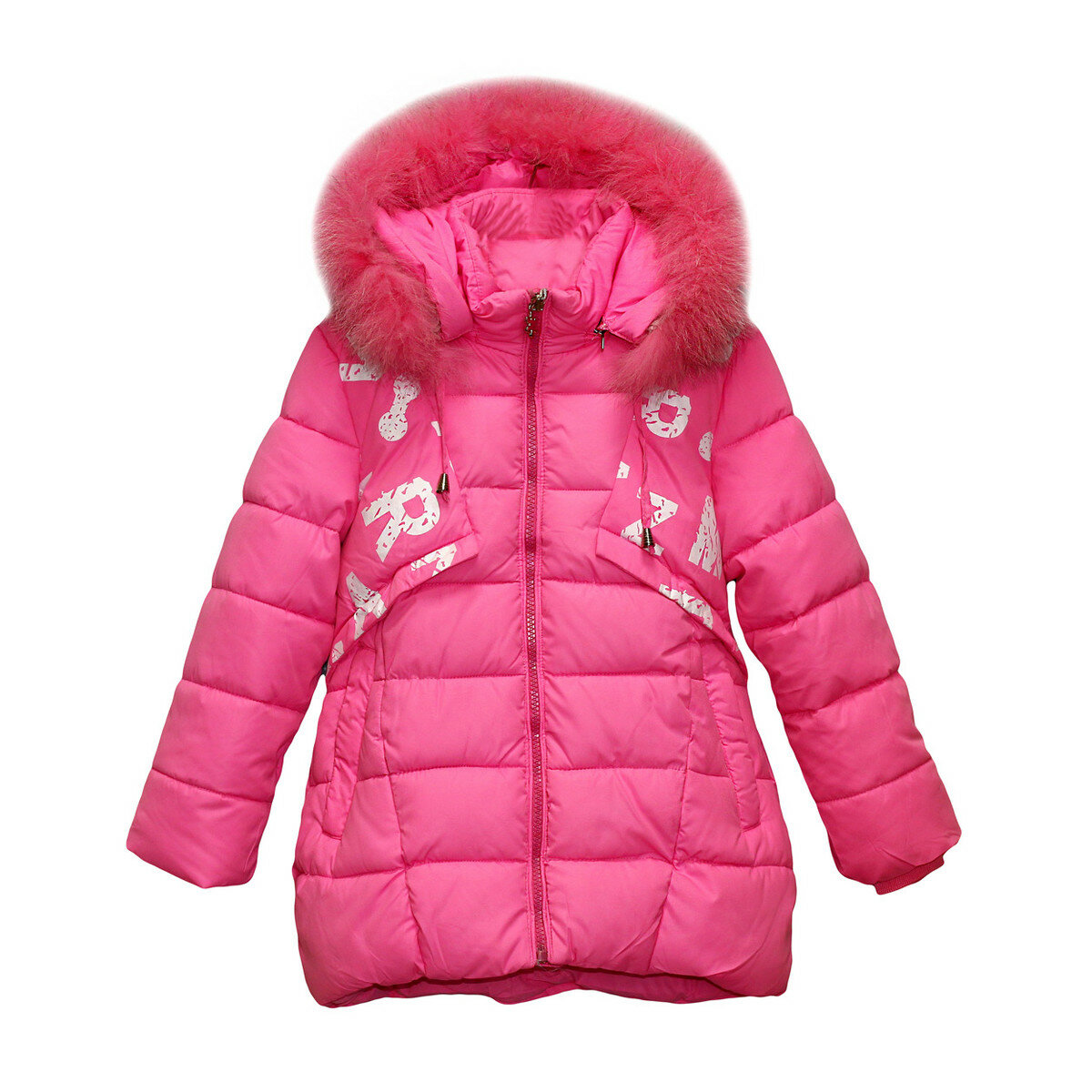 Куртка Зимняя удлиненная куртка с капюшоном