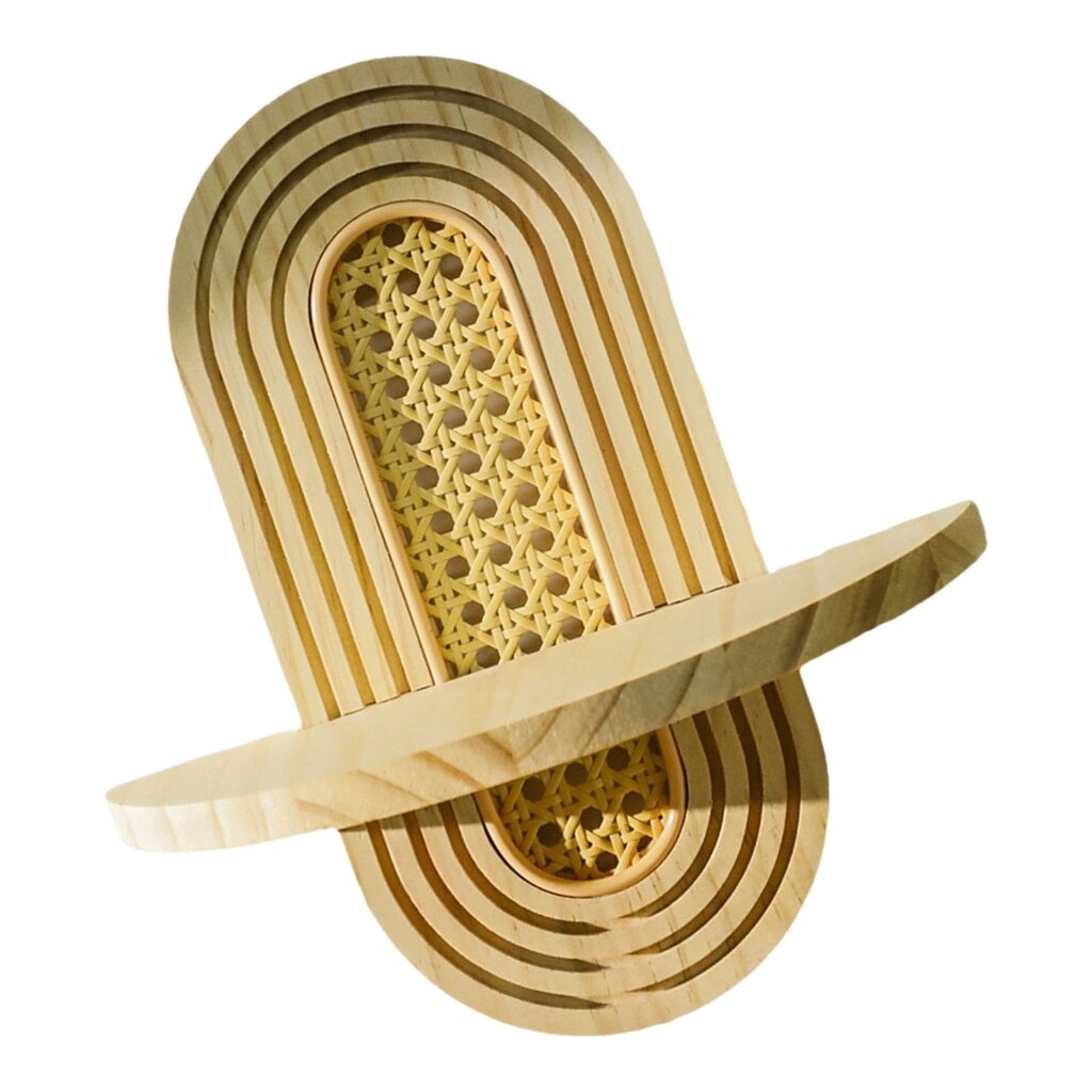 Настенная Полка Из Ротанга Деревянные Плавающие Полки, Установленные На стене, Стеллажи Для Выставки Растений