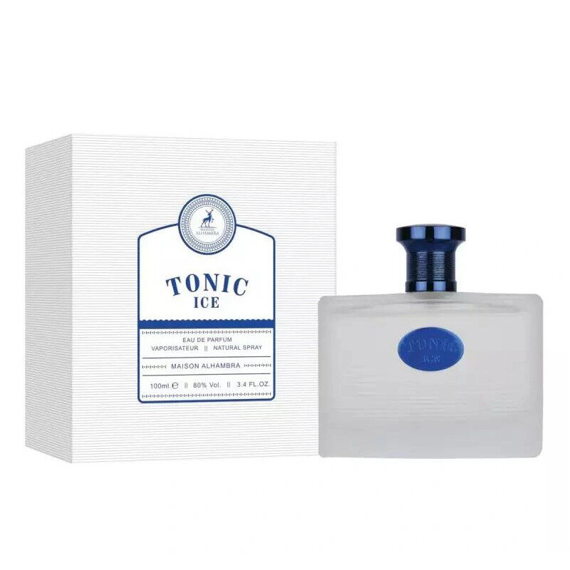 Парфюмерная вода Alhambra Tonic Ice 100 мл мужской / Алхамбра Тоник Айс / Ледяной тоник