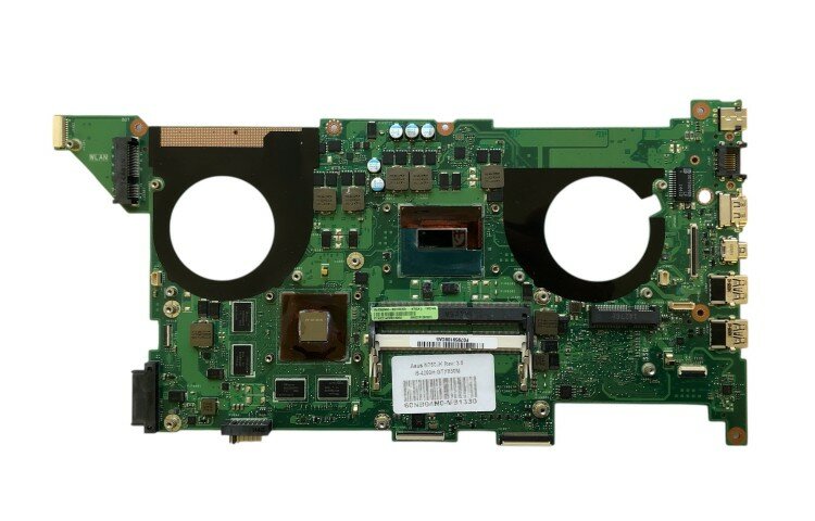 Материнская плата, mb, для ASUS N750JK Rev: 3.0 , i5-4200H , GT850M V2G, LVDS