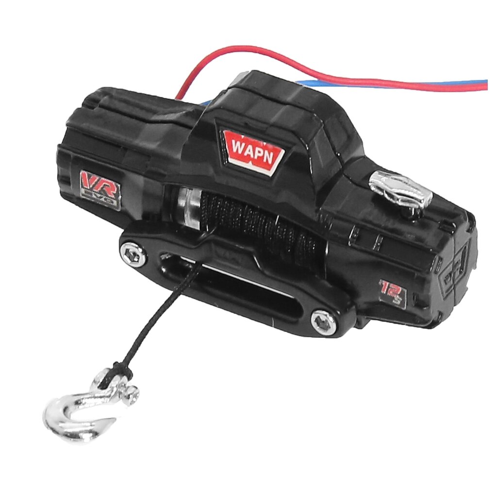 Универсальная Электрическая Лебедка Для автомобилей R-C масштаба 1/18, 1/24, Металлическая Конструкция, Простая Установка