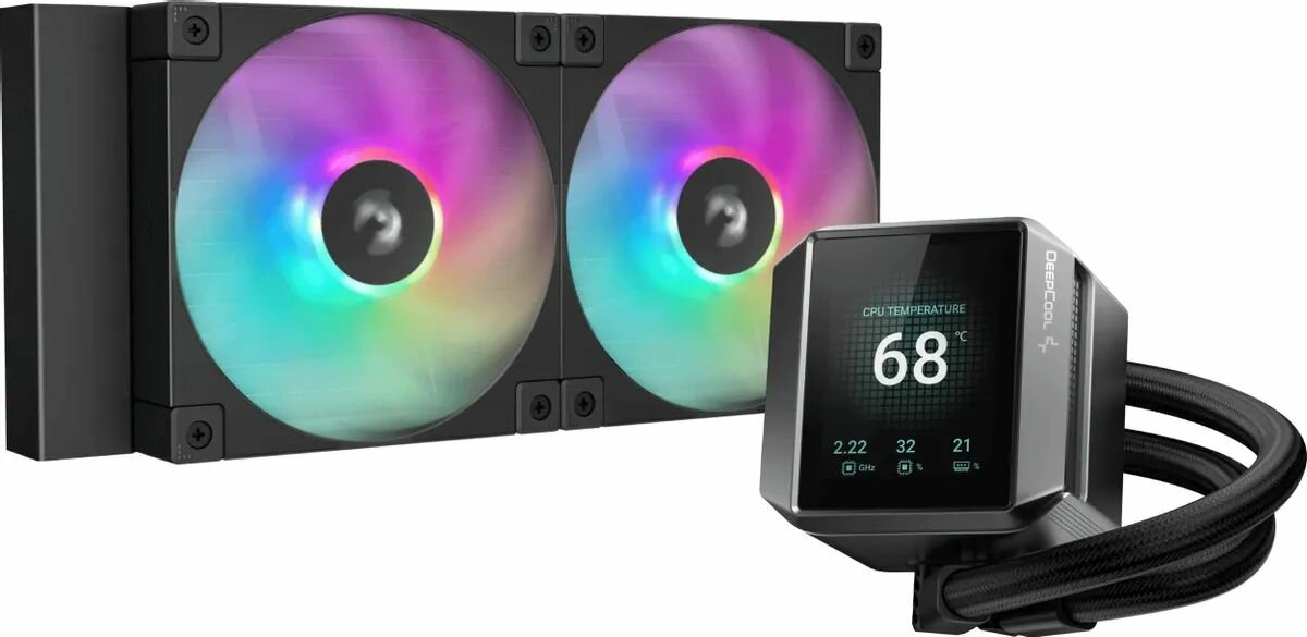 Система водяного охлаждения для ПК Deepcool Mystique 240 ARGB
